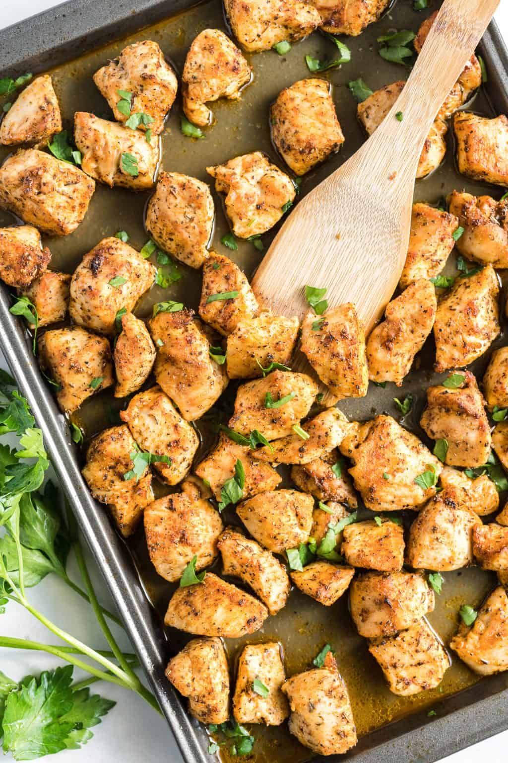 Chicken Bites (Easy Oven Method) | Wholesome Made Easy