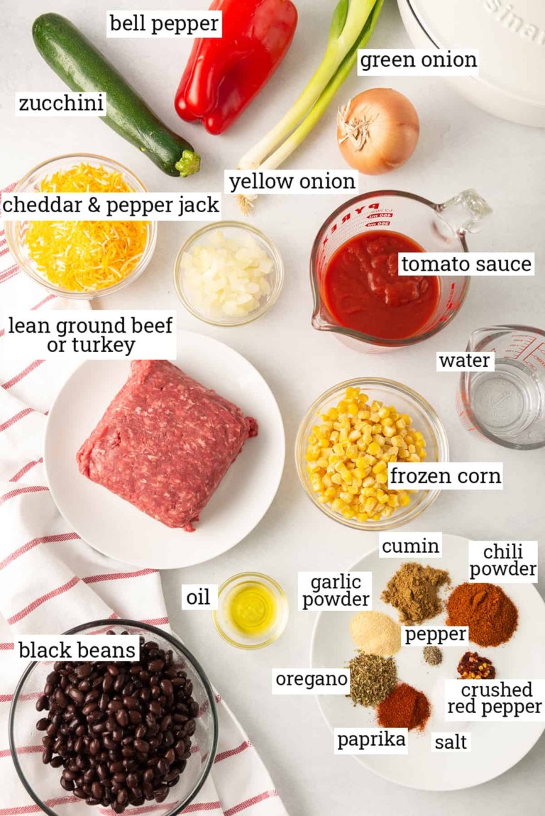 Loaded Taco Skillet (One-Pot-30 Minutes!) | Wholesome Made Easy