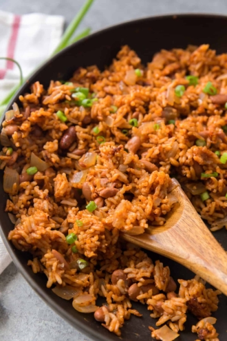 Low Sodium Spanish Rice and Beans - Wholesome Made Easy