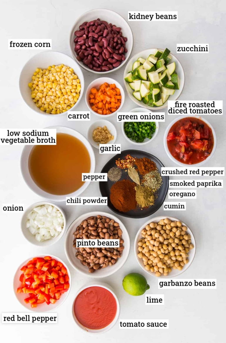 Very Veggie Chili (Gluten Free) | Wholesome Made Easy