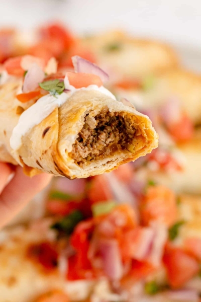 Air Fryer Beef Taquitos (Freezer Instructions) - Wholesome Made Easy