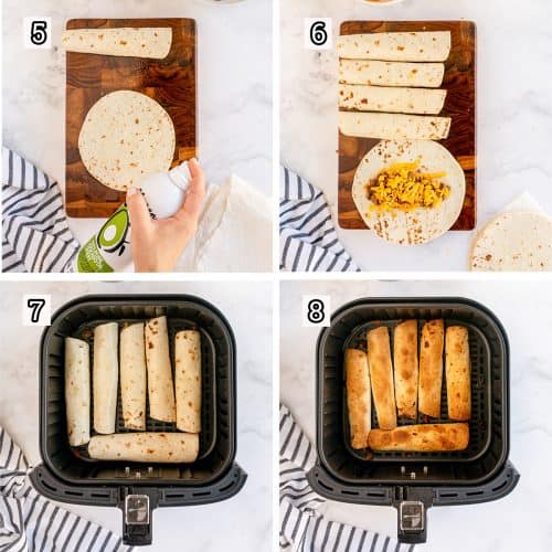 Air Fryer Beef Taquitos (Freezer Instructions) - Wholesome Made Easy
