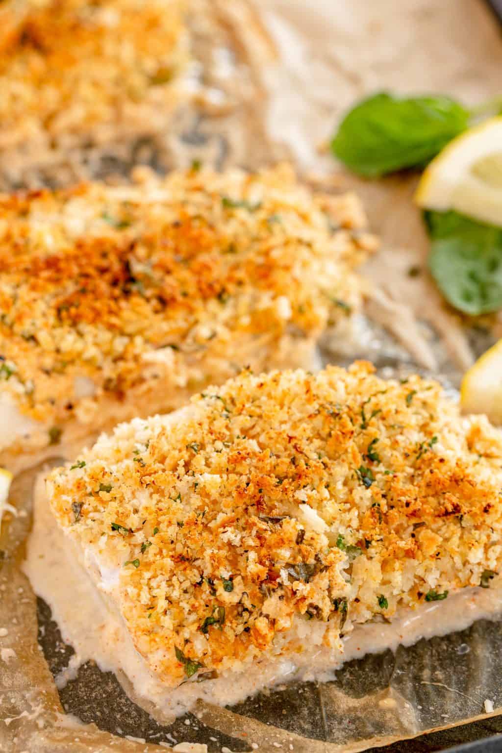 Lemon Basil Baked Cod (Quick and Easy!) - Wholesome Made Easy