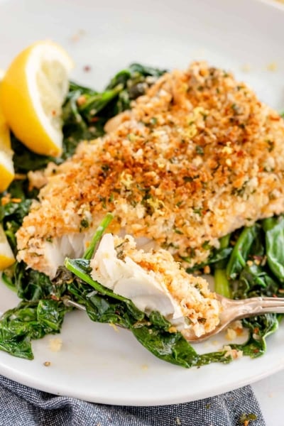 Lemon Basil Baked Cod (Quick and Easy!) - Wholesome Made Easy