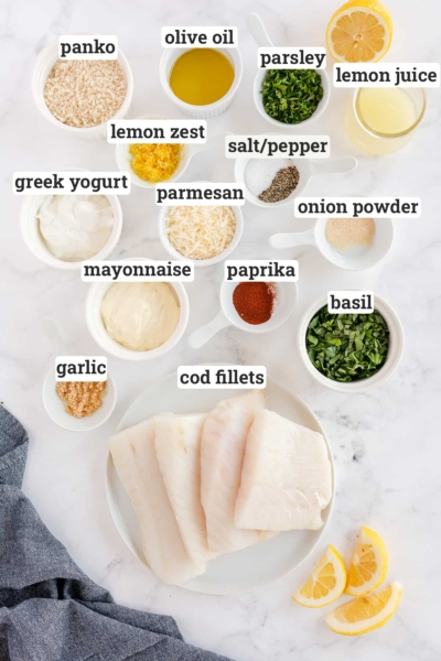 Lemon Basil Baked Cod (Quick and Easy!) - Wholesome Made Easy