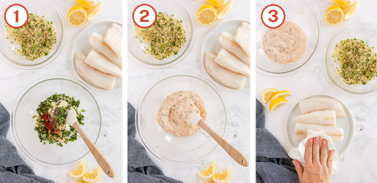 Lemon Basil Baked Cod (Quick and Easy!) - Wholesome Made Easy