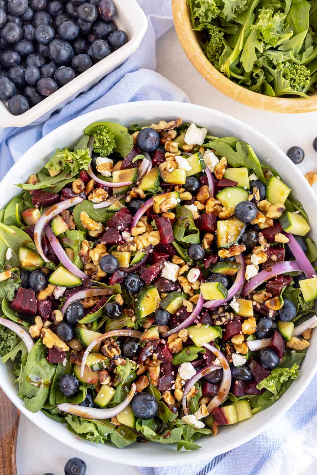 Blueberry Beet Salad - Wholesome Made Easy