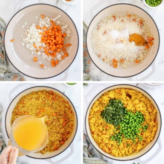 Yellow Rice Pilaf - Wholesome Made Easy