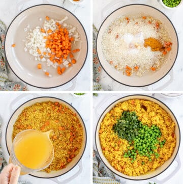 Yellow Rice Pilaf - Wholesome Made Easy
