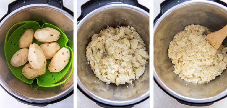 Instant Pot Garlic Mashed Potatoes - Wholesome Made Easy