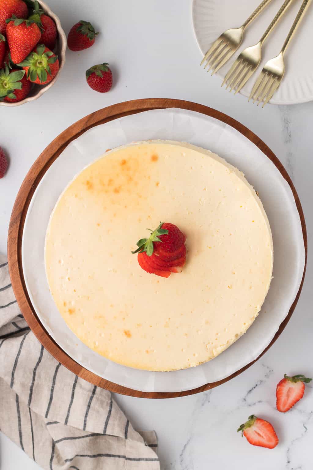 Light Cheesecake Recipe | Wholesome Made Easy