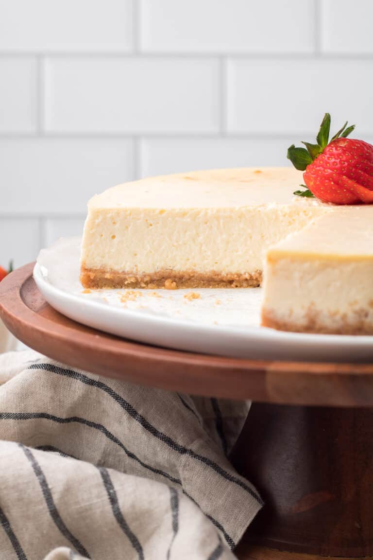 Light Cheesecake Recipe | Wholesome Made Easy