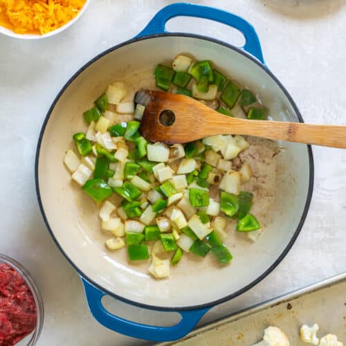 Cauliflower Beef Taco Skillet - Wholesome Made Easy