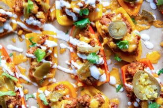 Mini Bell Pepper Nachos - Wholesome Made Easy