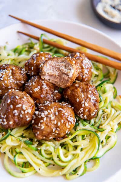 Asian Meatballs | Wholesome Made Easy