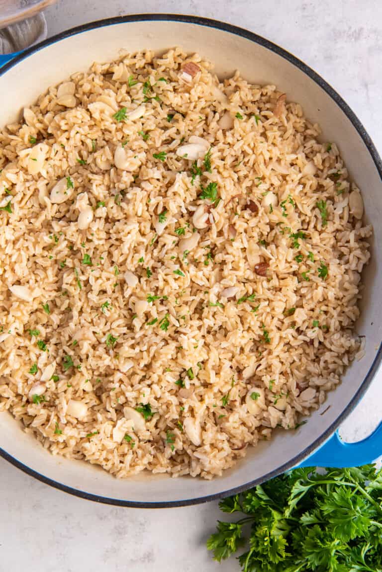 Brown Rice Pilaf - Wholesome Made Easy