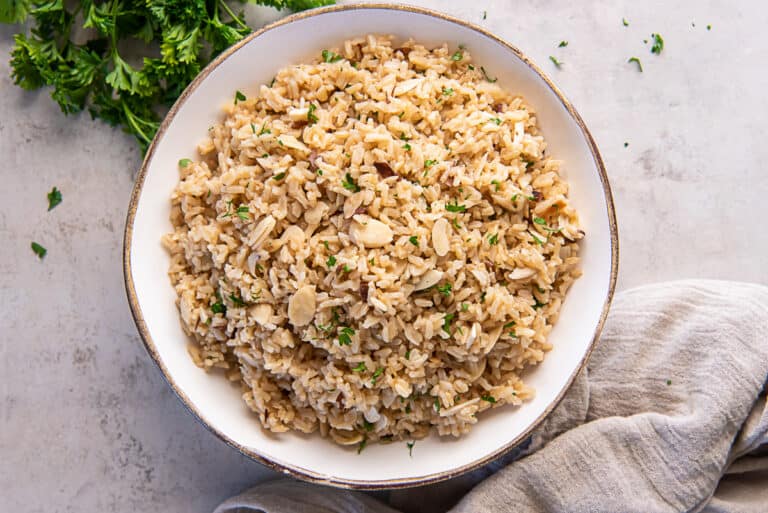 Brown Rice Pilaf - Wholesome Made Easy