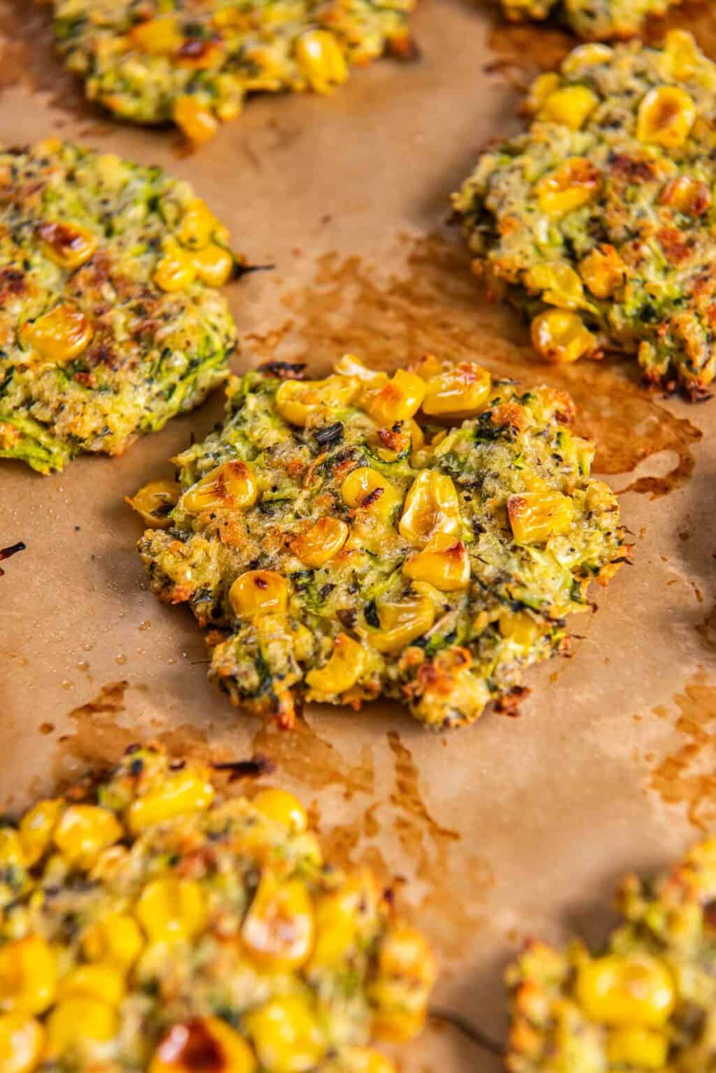 Zucchini and Corn Fritters - Wholesome Made Easy