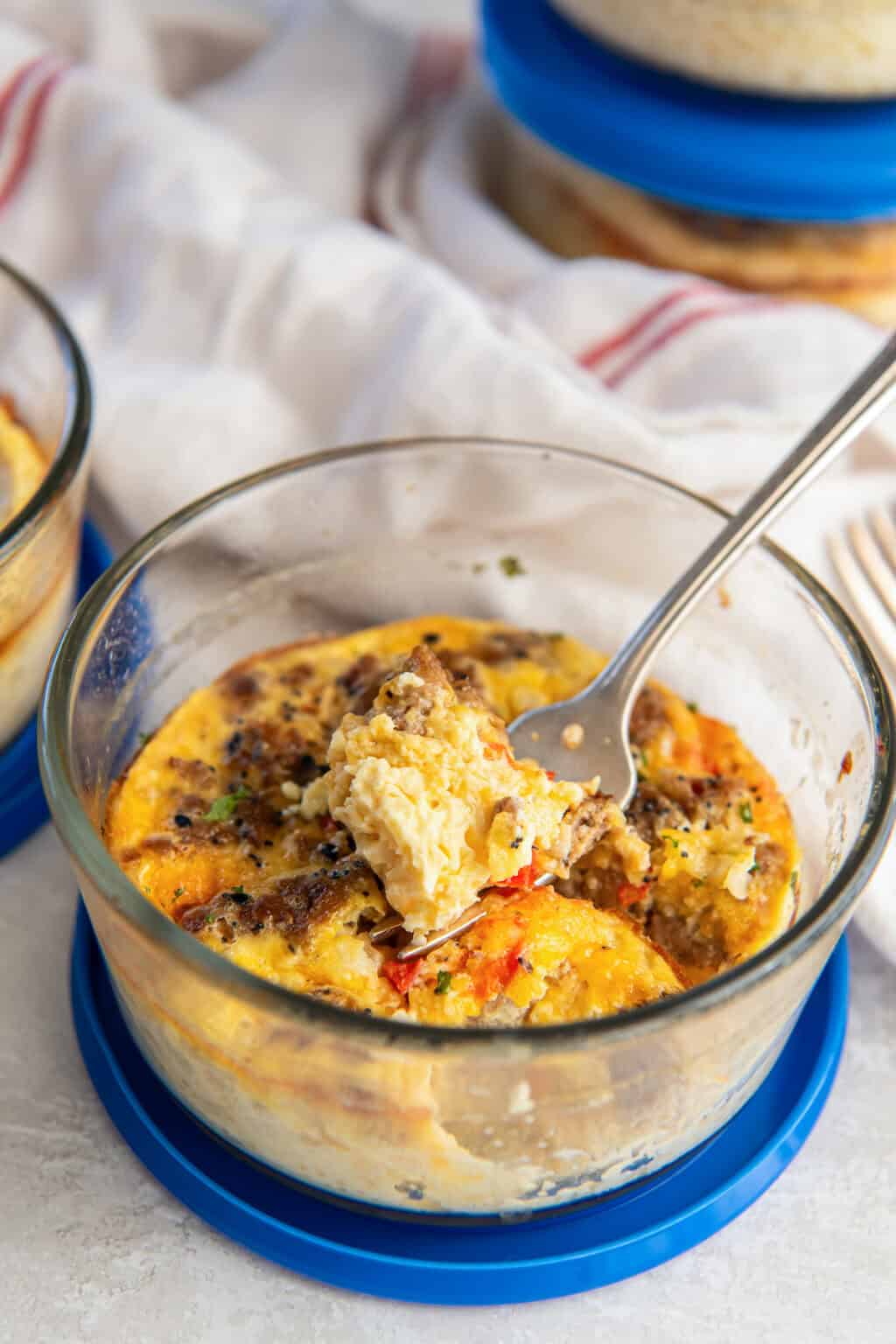 High Protein Egg Bakes